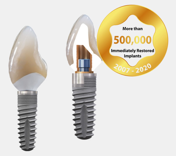 BioHPP SKY elegance - Single tooth treatment - bredent-implants